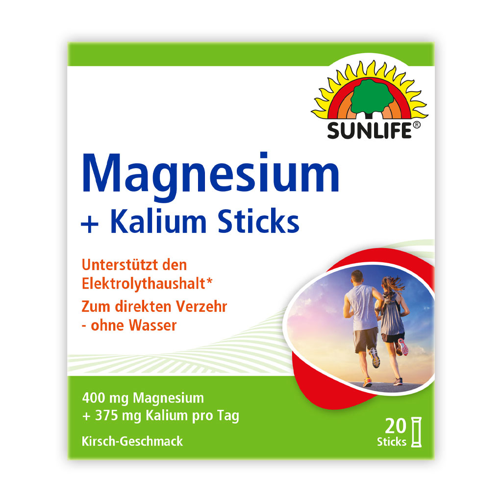 Magnesium + Kalium Sticks – SUNLIFE®